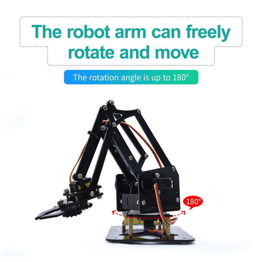 Kidsbits/Keyestudio 4DOF Robot Arm Kit – Make Room Wellington